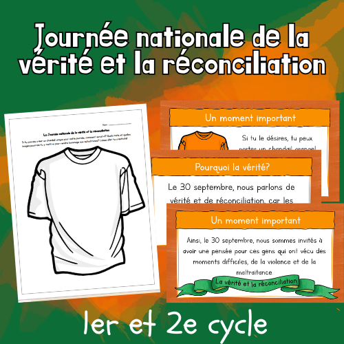 À la découverte de... la Journée de la vérité et la réconciliation ...